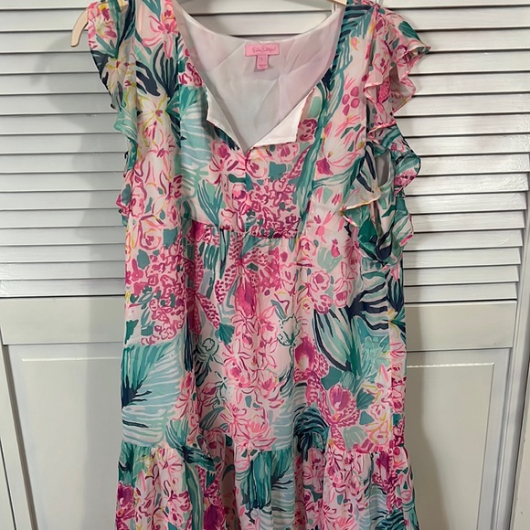 Lilly Pulitzer | Dresses | Lilly Pulitzer Nora Dress Multi Via Flora ...